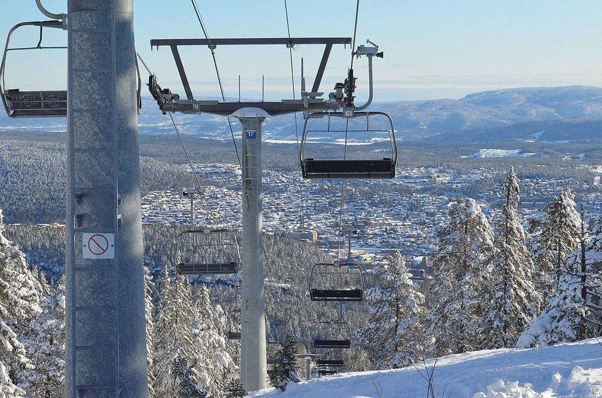 Fredag åpner det første Skimore-anlegget | Kongsberg Skisenter ...