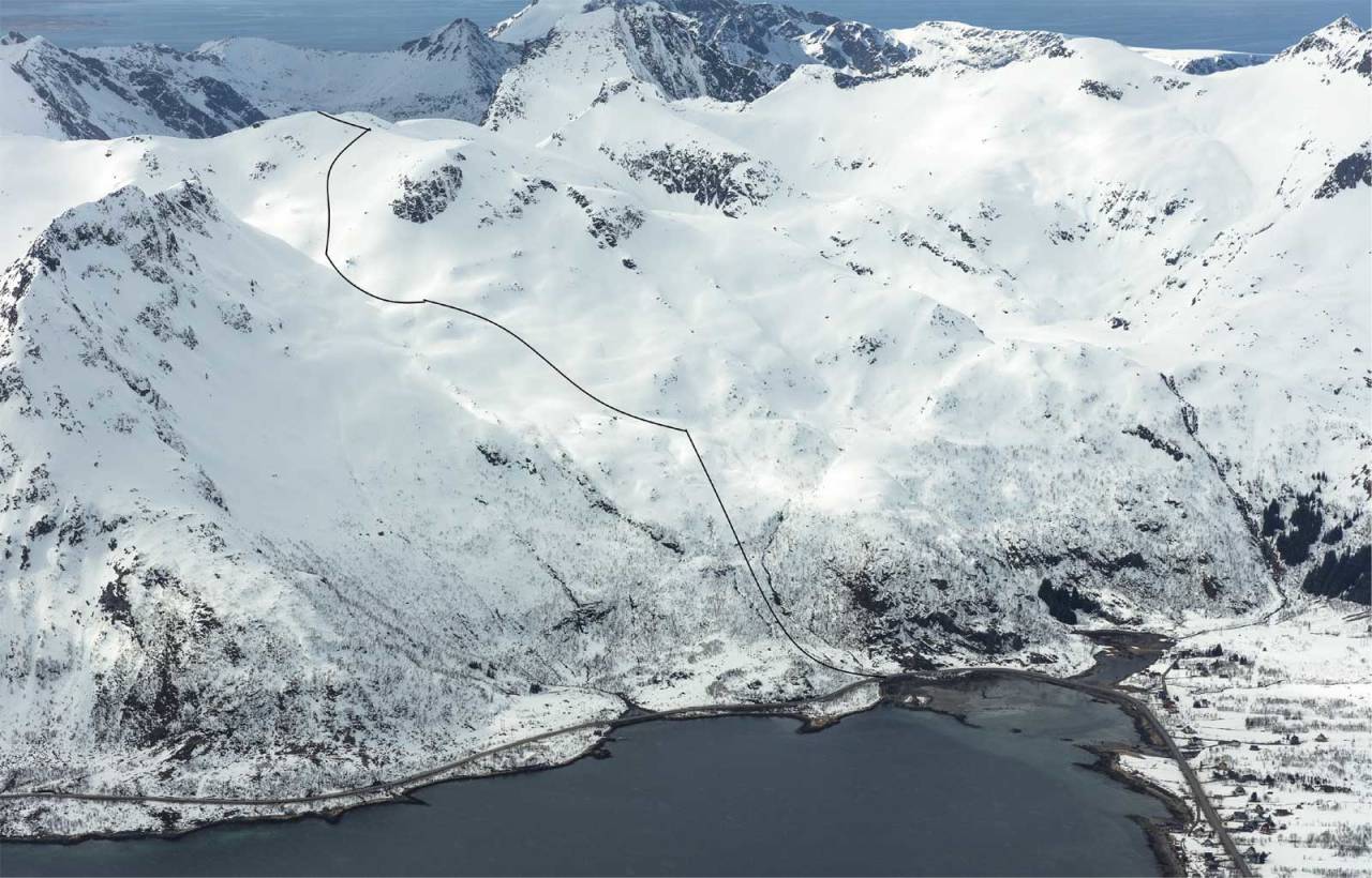 Turbeskrivelse Kvittinden | Skiturer lofoten | Topptur | FRIFLYT.NO