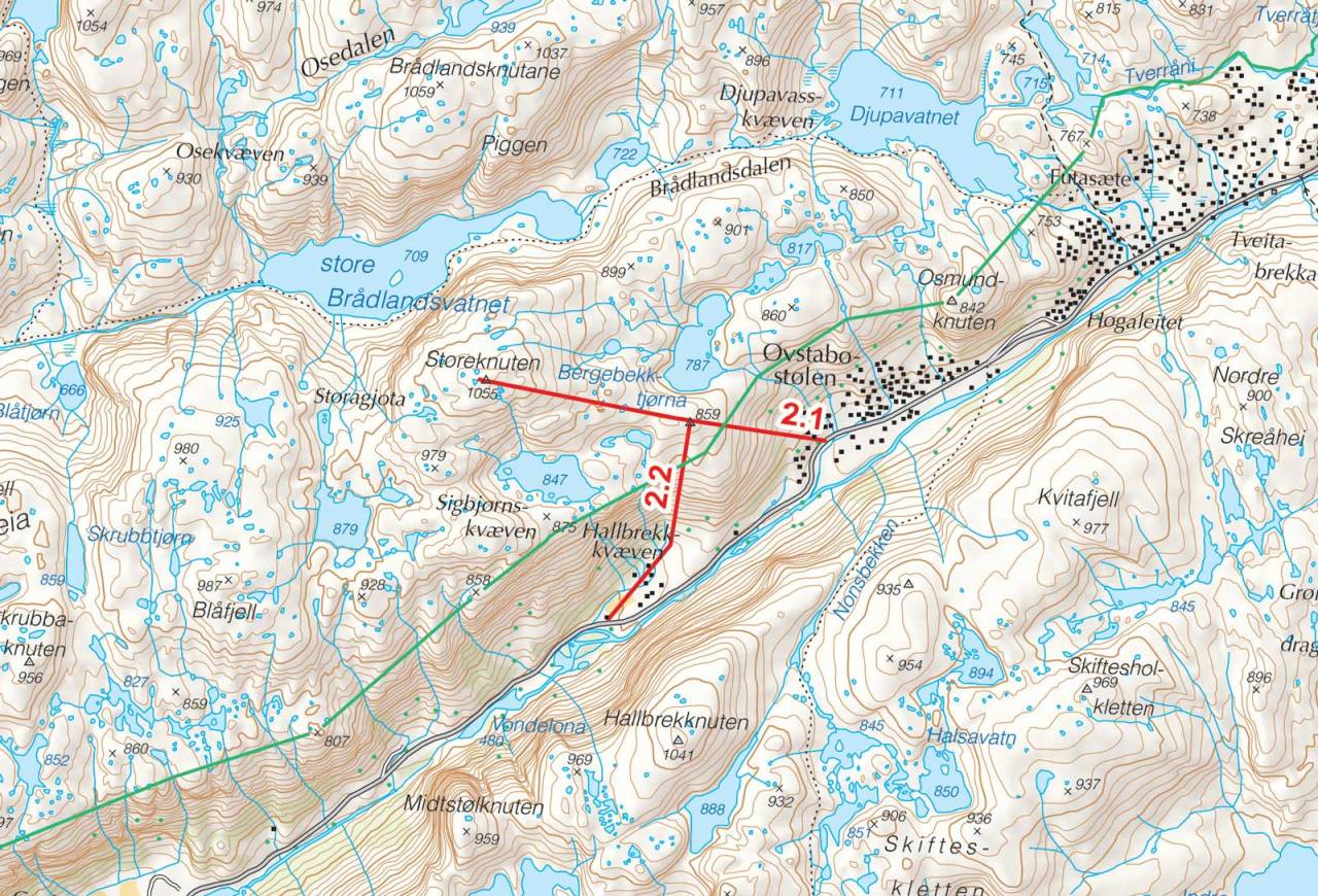 Topptur Storeknuten i Sirdal - 1055 moh. | FRIFLYT.NO
