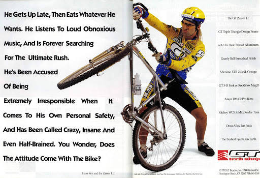 GT Zaskar, sykkelen du kjente igjen på en kilometers avstand ...